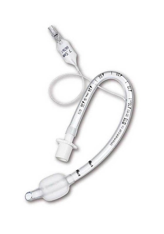 Endotrachealtubus Unomedical oral Magill mit Murphy-Auge mit Cuff HVLP