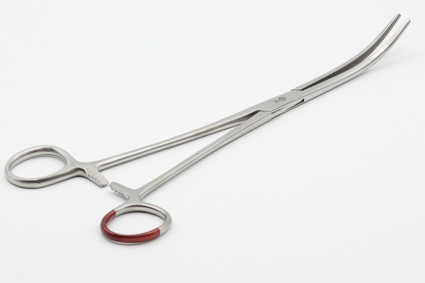 Pean Arterienklemme gebogen feine Spitze 240mm