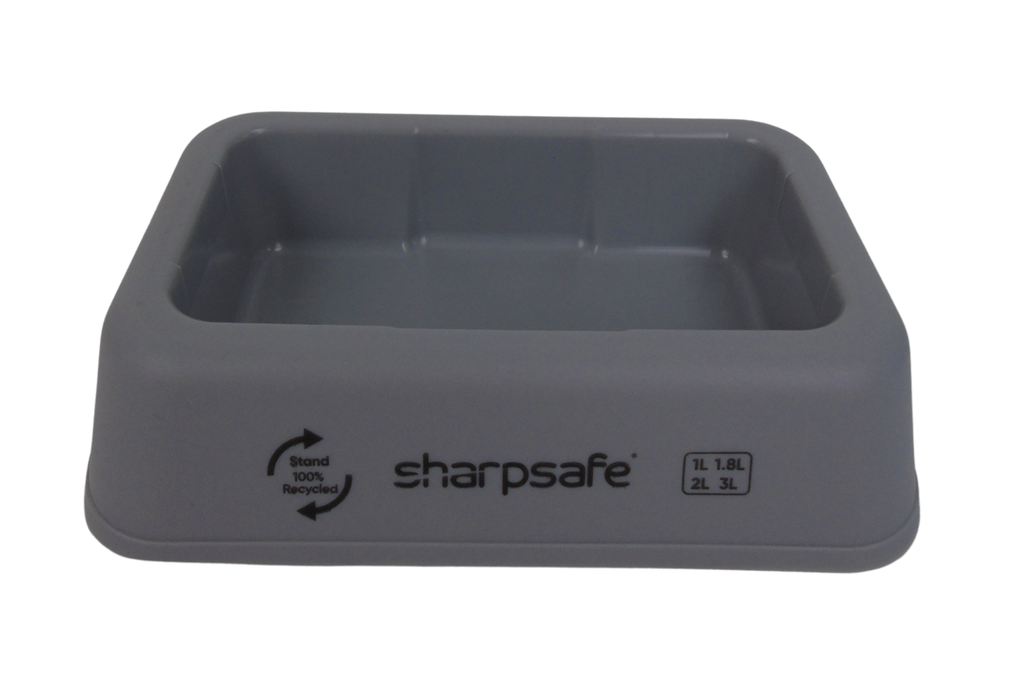 Standfuss für Entsorgungsboxen SHARPSAFE selbstklebend