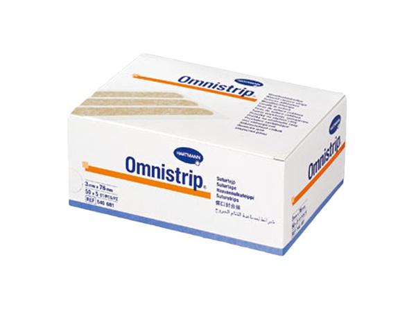 Wundnahtstreifen Omnistrip hautfarbig (Stück=Strip)